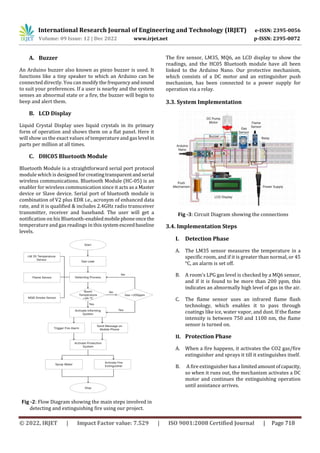 Bluetooth Based Fire Detection and Robust Protection System By Using ...