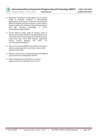 Bluetooth Based Fire Detection and Robust Protection System By Using ...