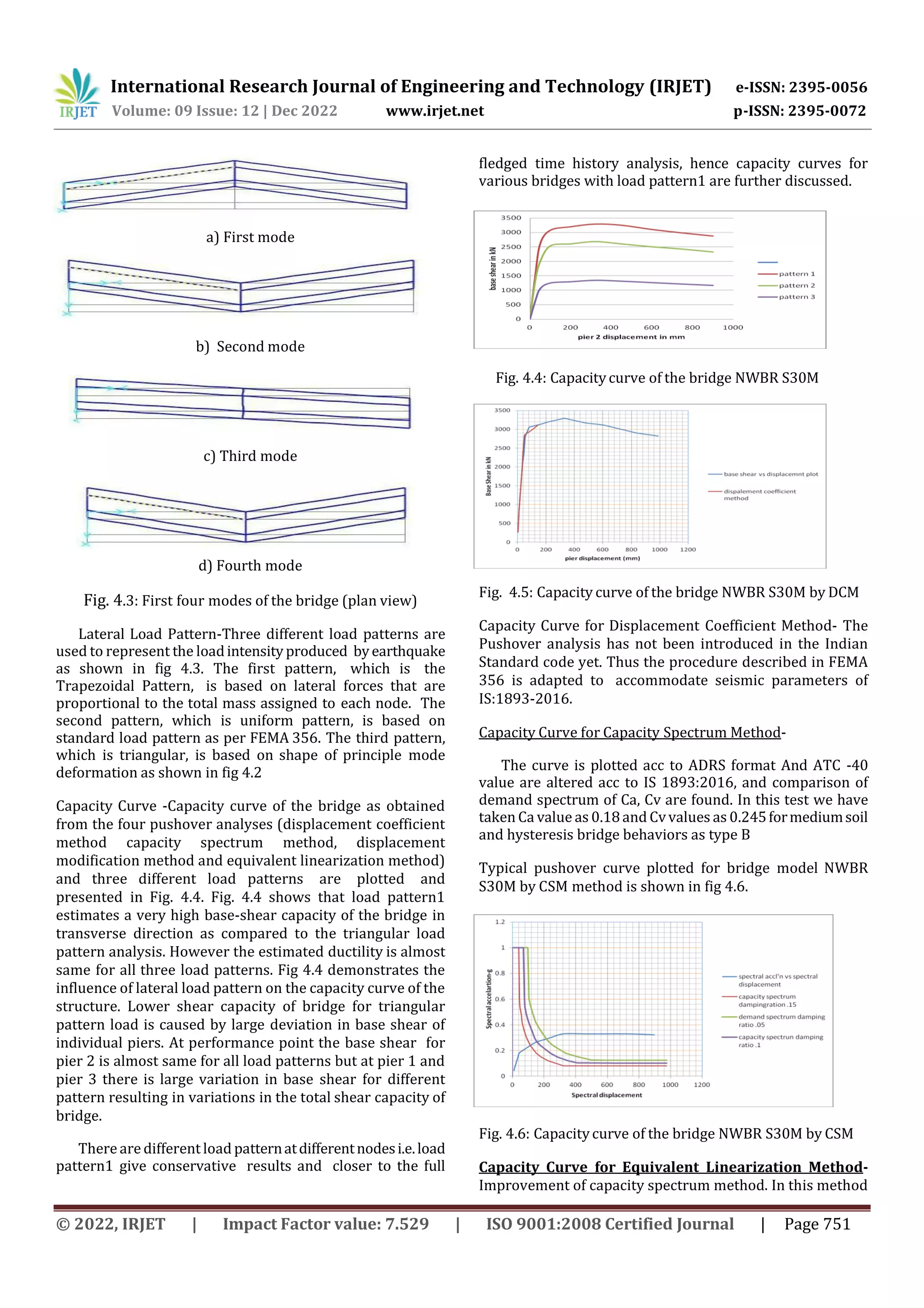 Non-Linear Static Analysis of Reinforced Concrete Bridge | PDF