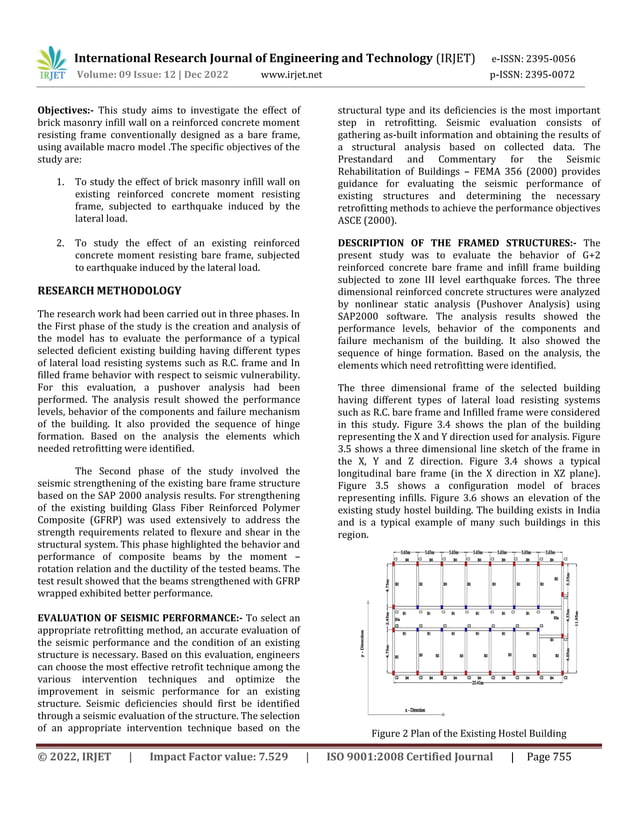 SEISMIC EVALUATION OF RETROFITING TO REINFORCED CONCRETE BUILDINGS | PDF