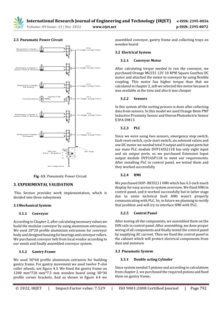 Design & Fabrication of Electro-Pneumatic Gantry Type Sorting Robot | PDF | Robotics ...