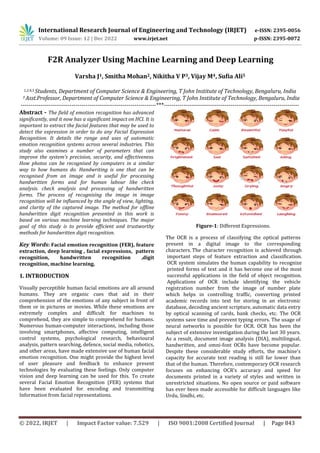 F2R Analyzer Using Machine Learning and Deep Learning | PDF | Artificial Intelligence ...