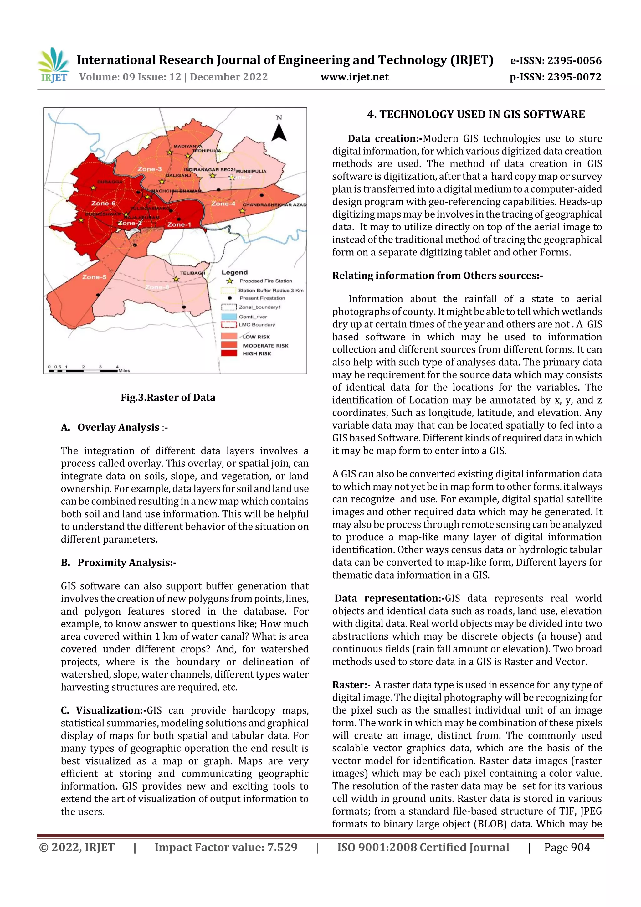 GIS Application Used in Urban Planning In India | PDF