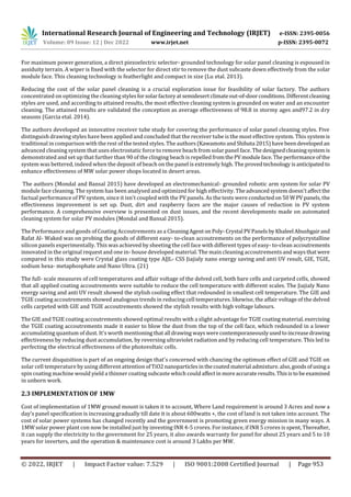 Case Study of Solar Power Plant Generation And Their Factors Affecting | PDF | Power and Energy ...