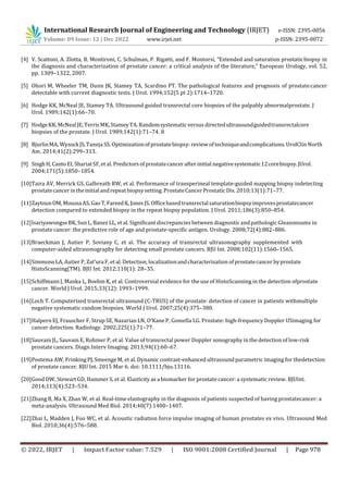 DIFFERENT IMAGING MODALITIES USED FOR THE DETECTION OF PROSTATE CANCER – A REVIEW | PDF