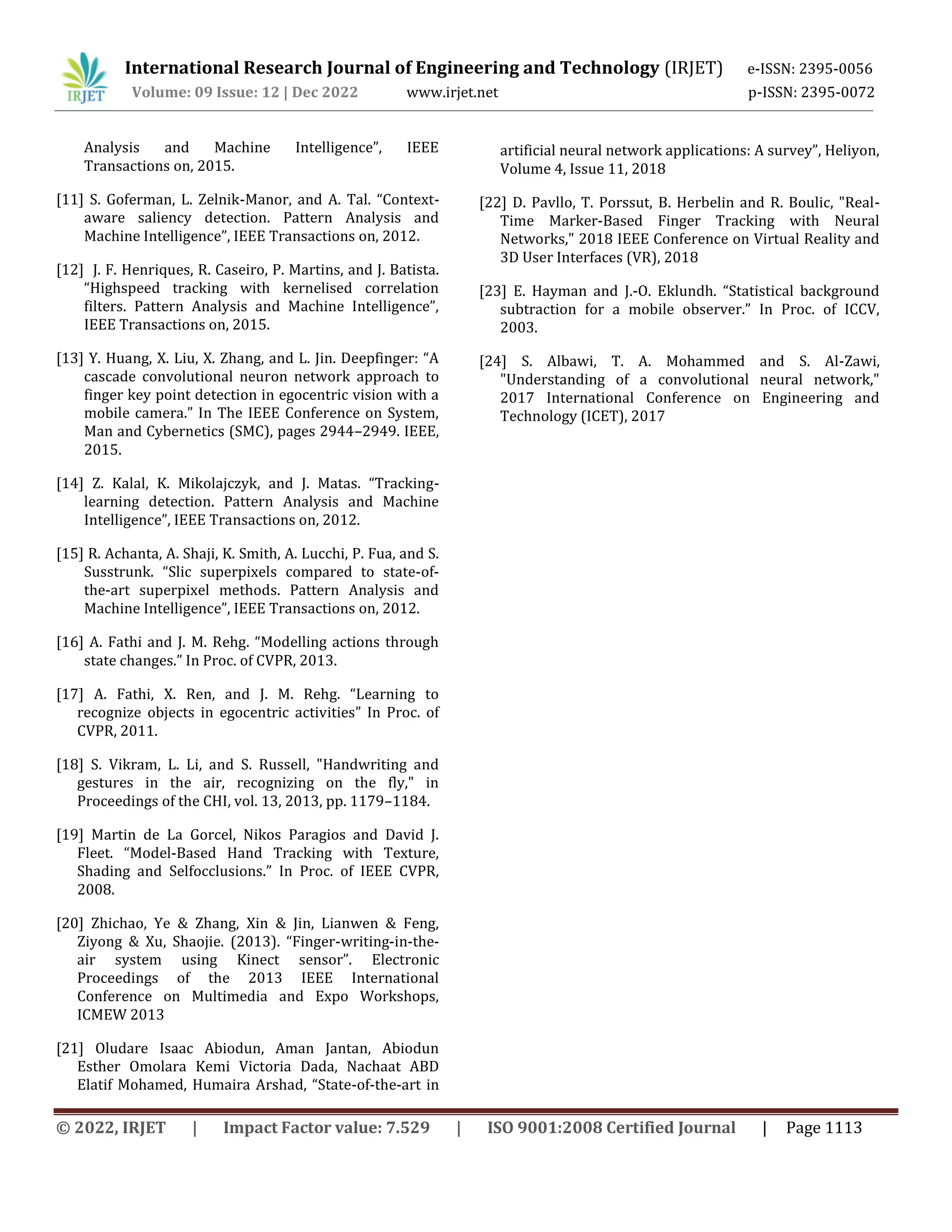 A Pointing Gesture Based Signal To Text Communication System Using Opencv In Python Pdf 