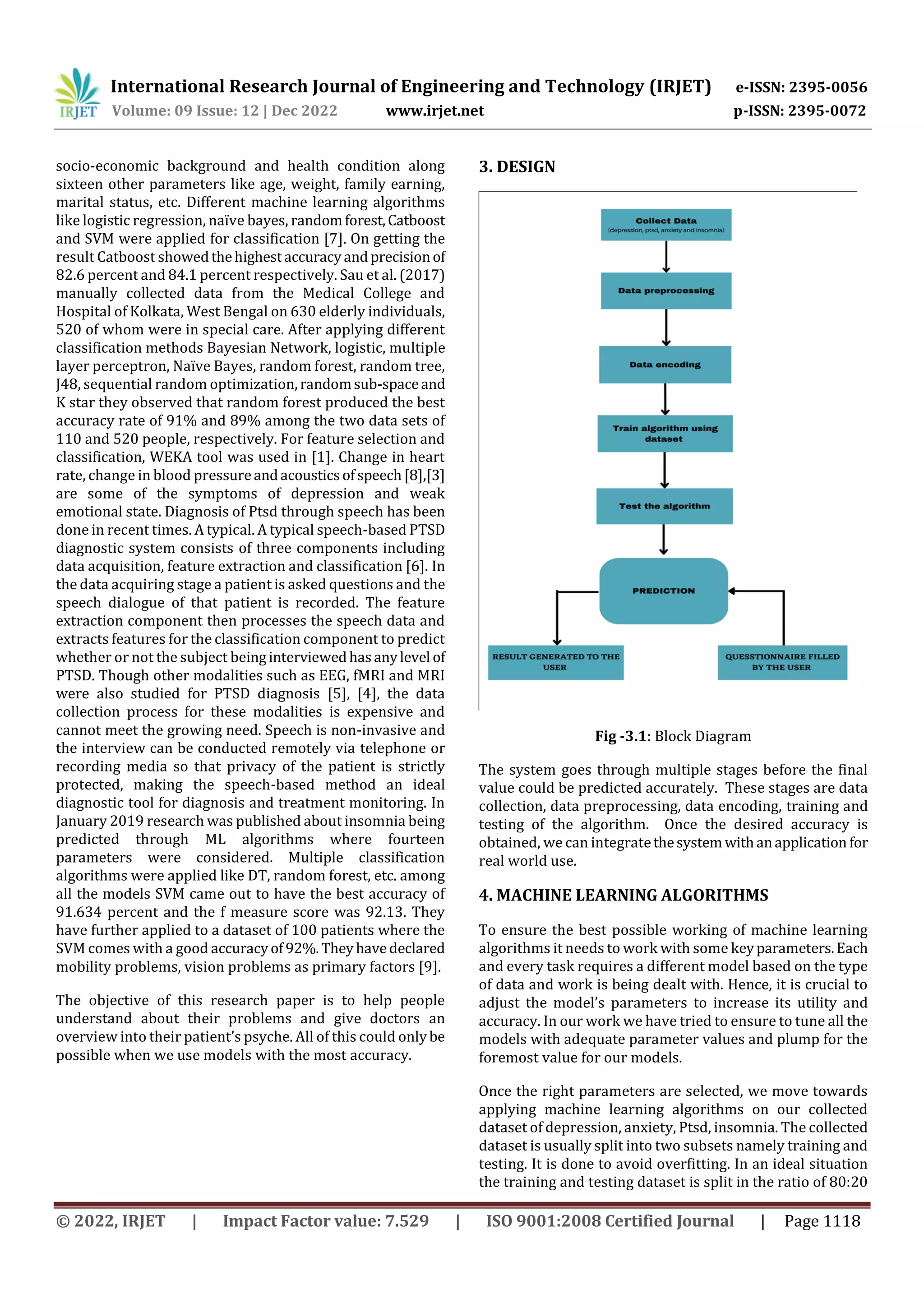 Mental Health Prediction Using Machine Learning | PDF