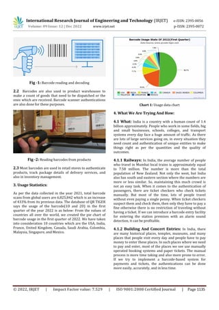 Smart Barcode Authentication System Using Python | PDF