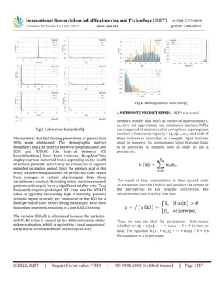 Sepsis Prediction Using Machine Learning | PDF