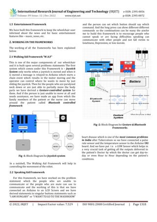 “Manzil” The Smart Wheelchair | PDF