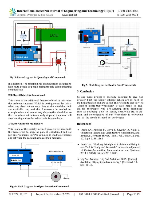 “Manzil” The Smart Wheelchair | PDF