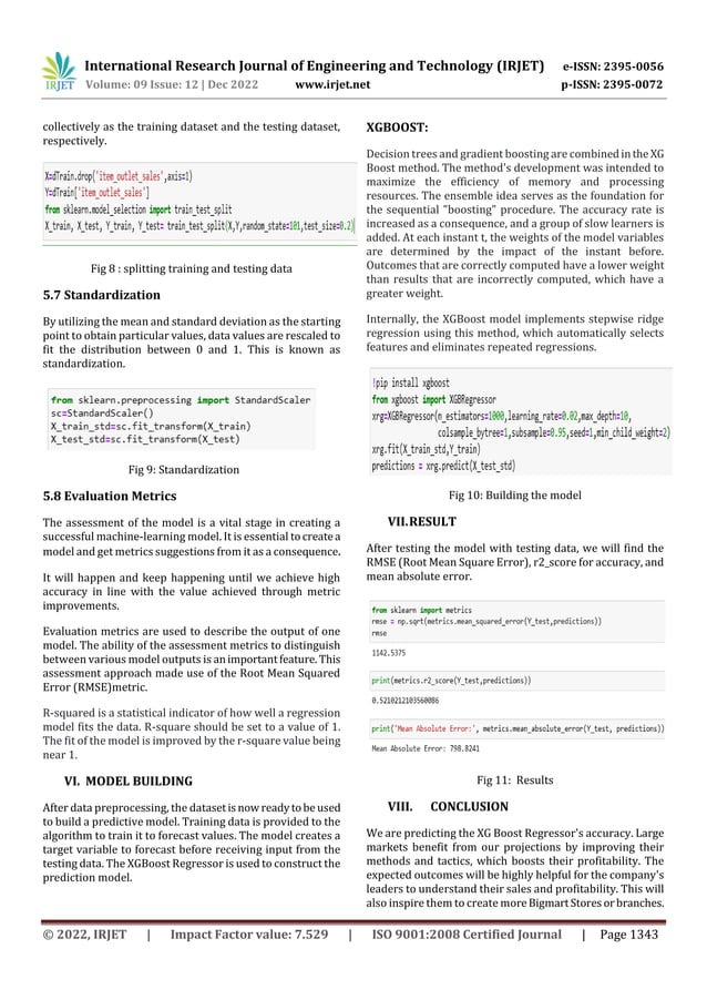 BIG MART SALES PREDICTION USING MACHINE LEARNING | PDF | Web ...