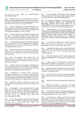 A review of the Application of the Revised Universal Soil Loss Equation ...