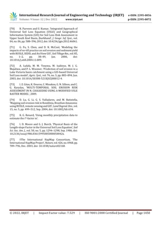 A review of the Application of the Revised Universal Soil Loss Equation ...