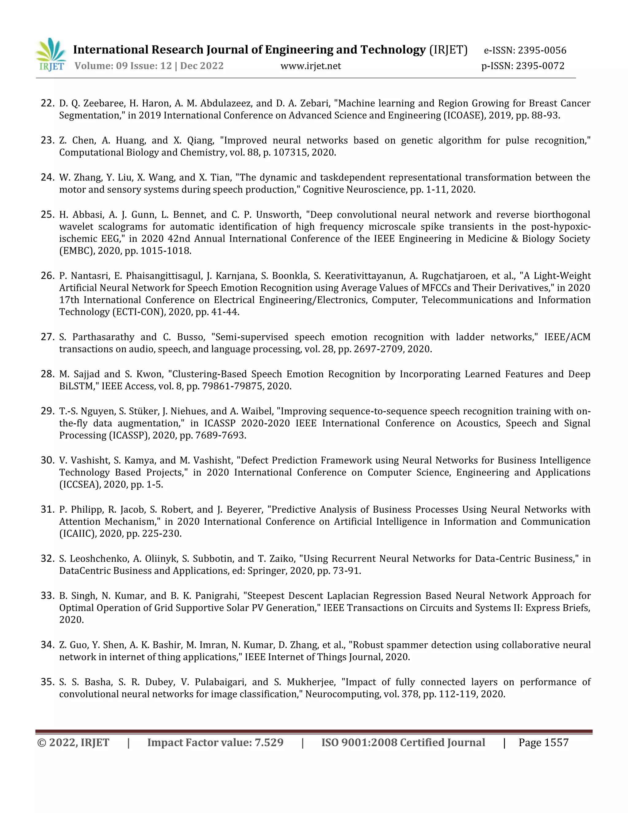 A Review of Neural Networks Architectures, Designs, and Applications | PDF