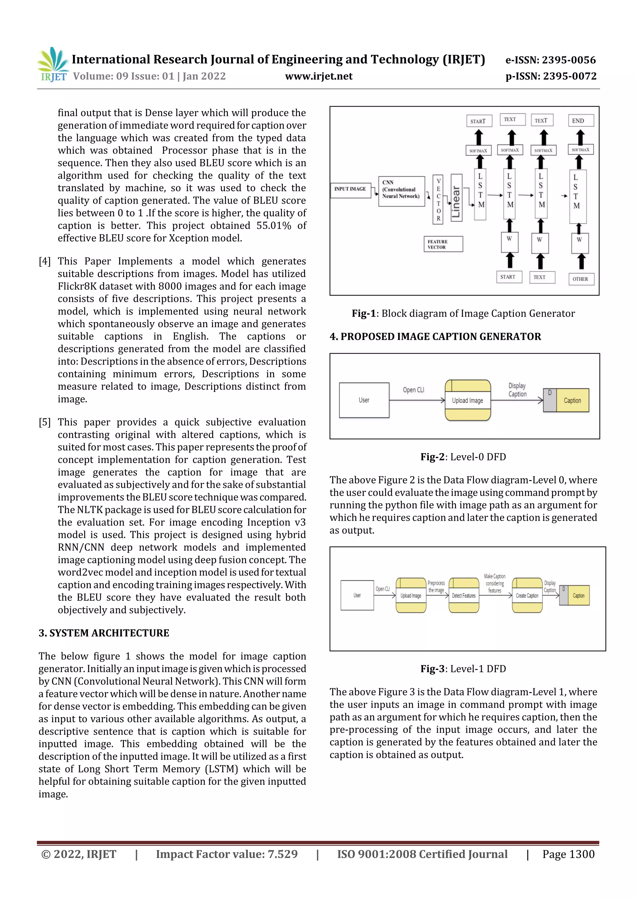 IMAGE CAPTION GENERATOR USING DEEP LEARNING | PDF