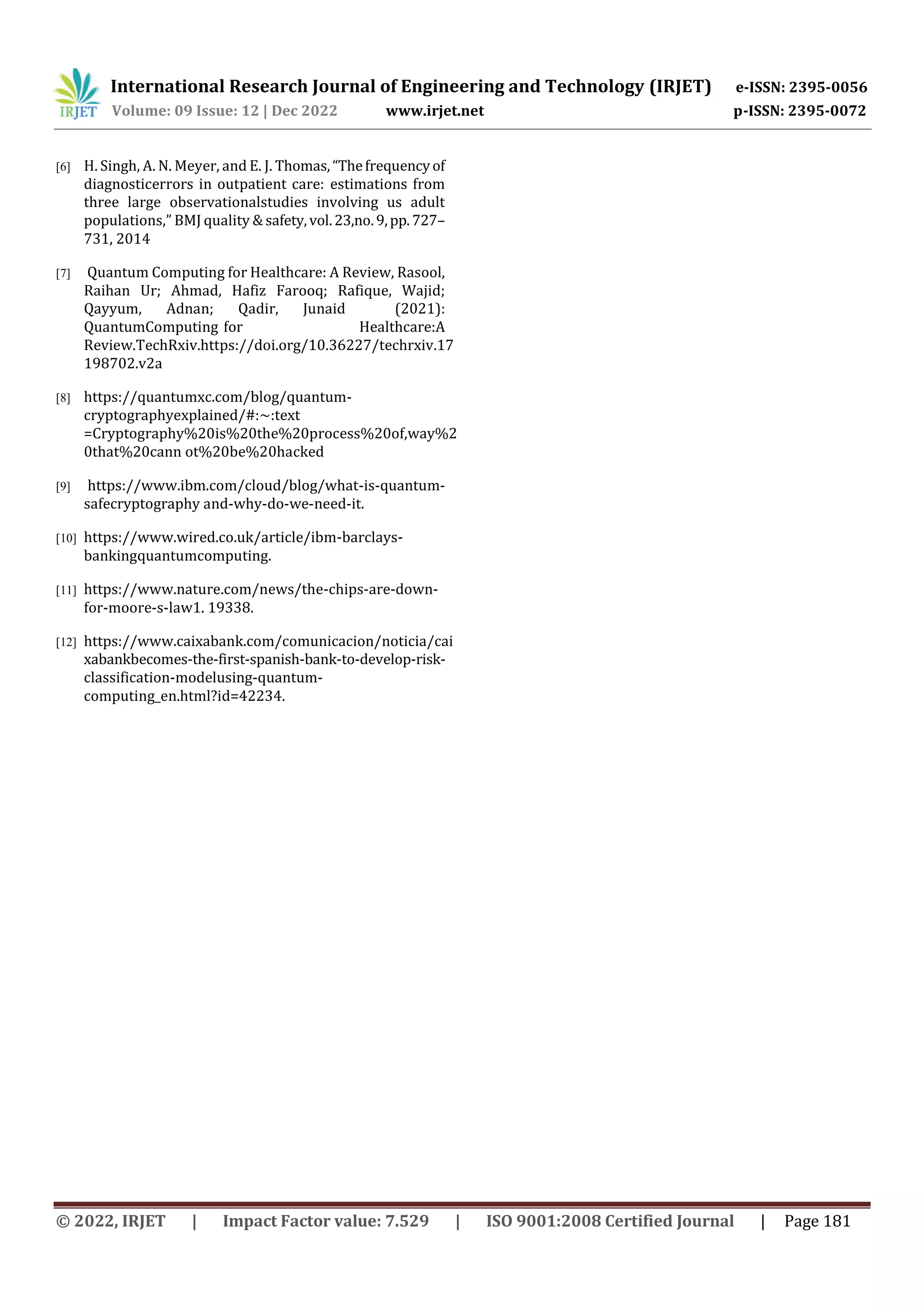 Technological Survey on Quantum Computing | PDF