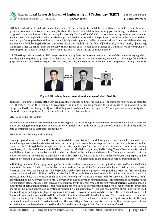 Deep Learning Assisted Tool for Face Mask Detection | PDF