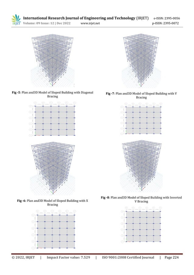 SEISMIC ANALYSIS OF STRUCTURE ON SLOPED GROUND CONSTRUCTED WITH ANGLE DIAGRID AND BRACINGS USING ...