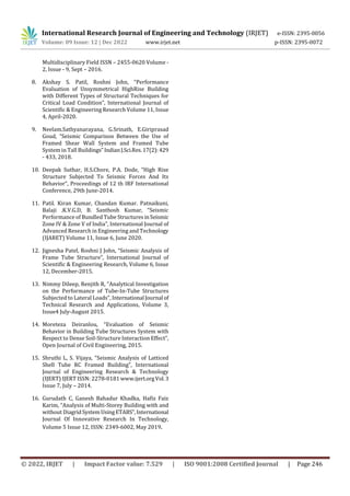 DYNAMIC ANALYSIS OF TALL BUILDING LOCATED IN DIFFERENT SEISMIC ZONES ...