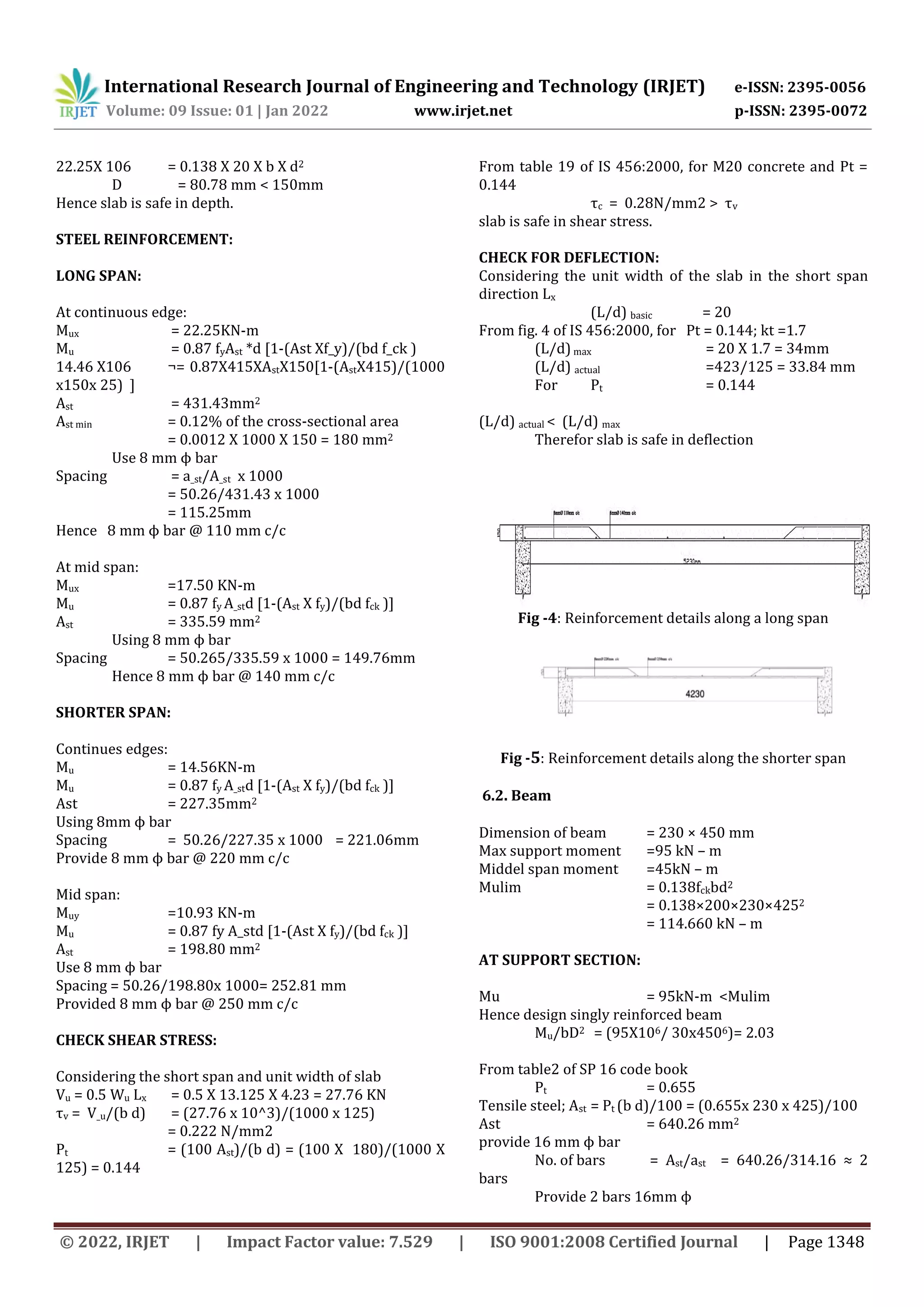 Analysis, Design, and Estimation of Multi-Storied Institutional ...