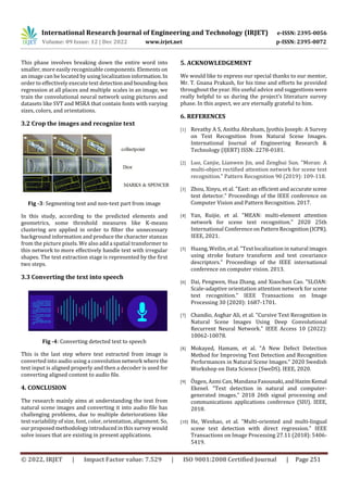 A Review on Natural Scene Text Understanding for Computer Vision using Machine Learning | PDF