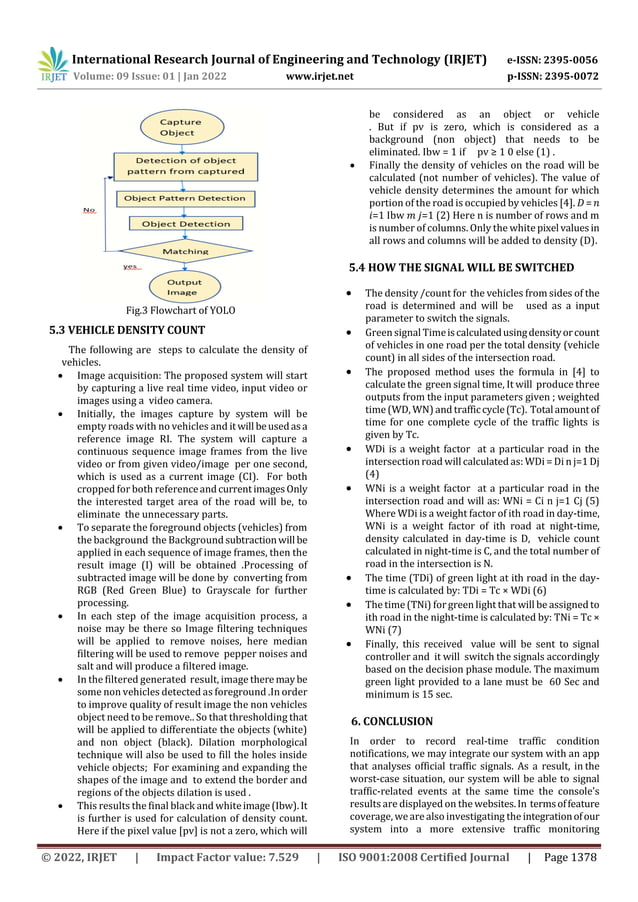 Vehicle Traffic Analysis using CNN Algorithm | PDF | Free Download