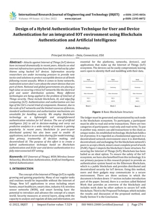 Design of a Hybrid Authentication Technique for User and Device Authentication for an integrated ...