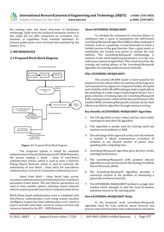 Design of a Hybrid Authentication Technique for User and Device Authentication for an integrated ...