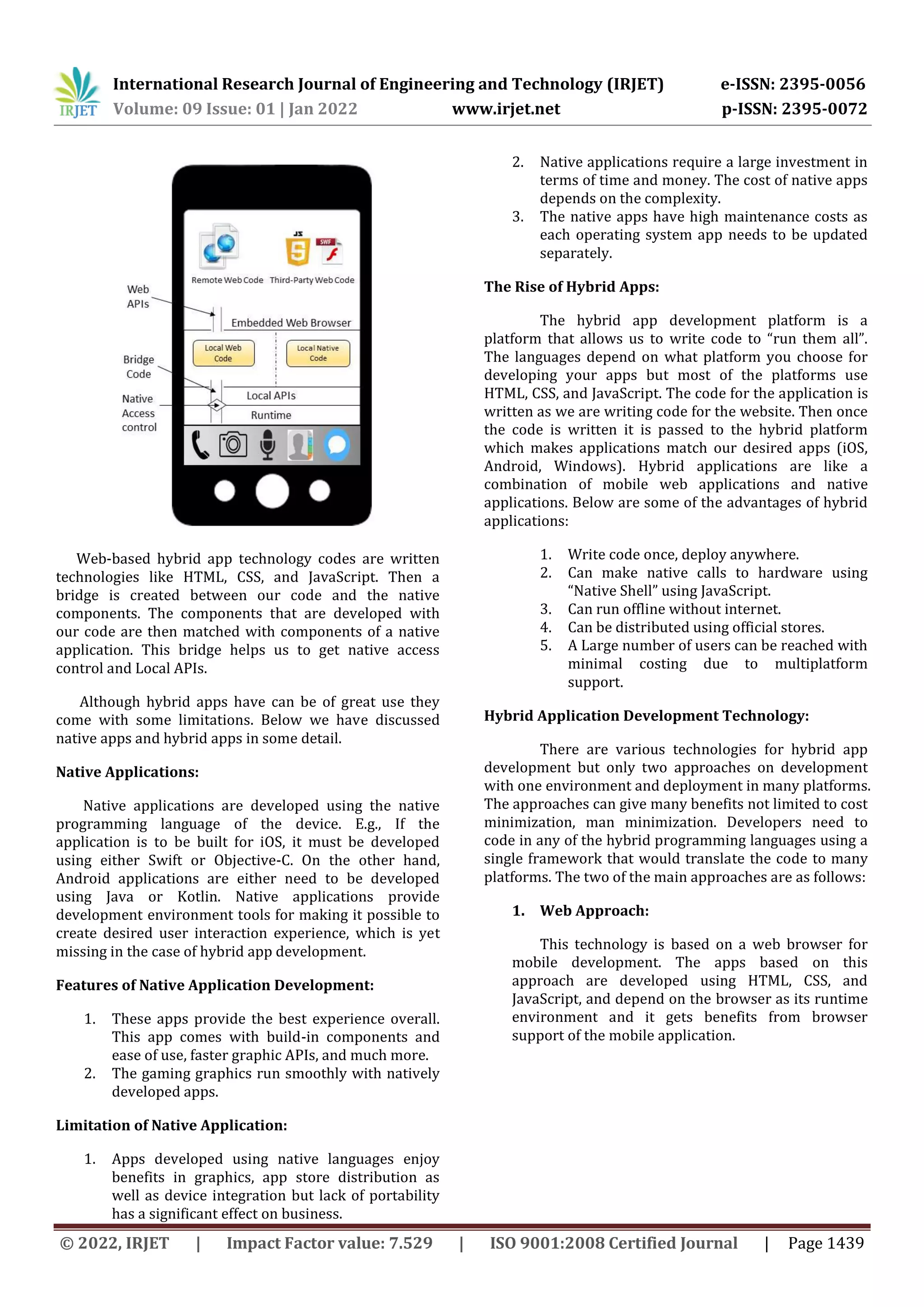 THE WORLD OF HYBRID APP DEVELOPMENT | PDF