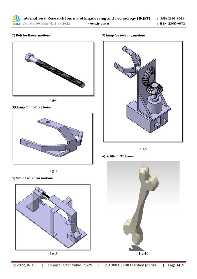 DEVELOPMENT OF MODIFIED SETUP FOR ALIGNMENT OF ROD/ ARTIFICIAL FRACTURE ...
