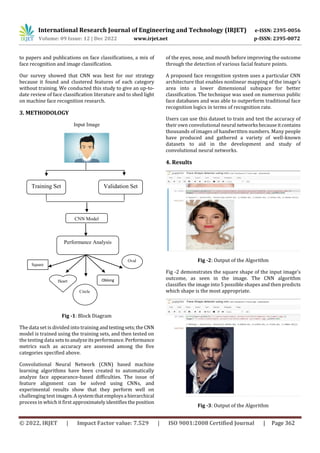 FACE SHAPE CLASSIFIER USING DEEP LEARNING | PDF