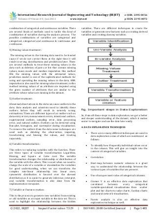 What is Data Exploration? and its Importance in Data Analytics | PDF