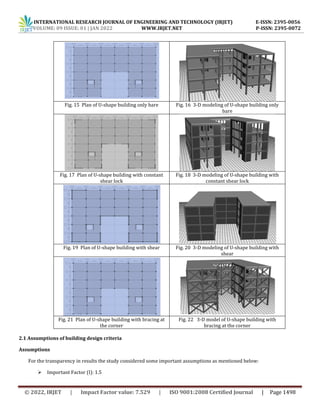 Seismic Performance of RC Buildings with Different Geometry and ...