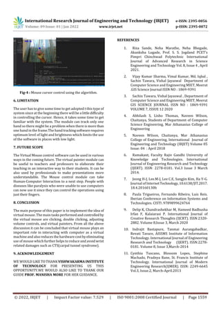 HAND GESTURE CONTROLLED MOUSE | PDF