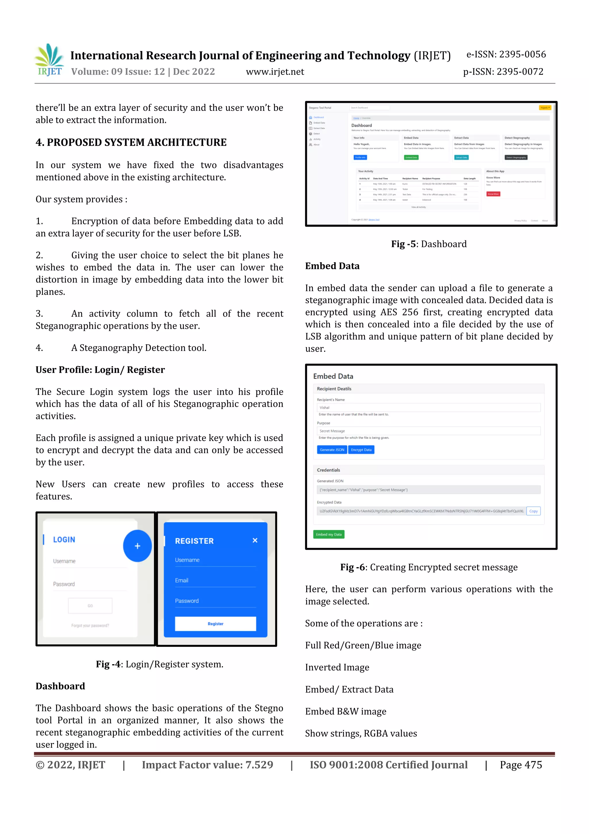 Implementation of Steganographic Techniques and its Detection. | PDF | Computing | Technology ...