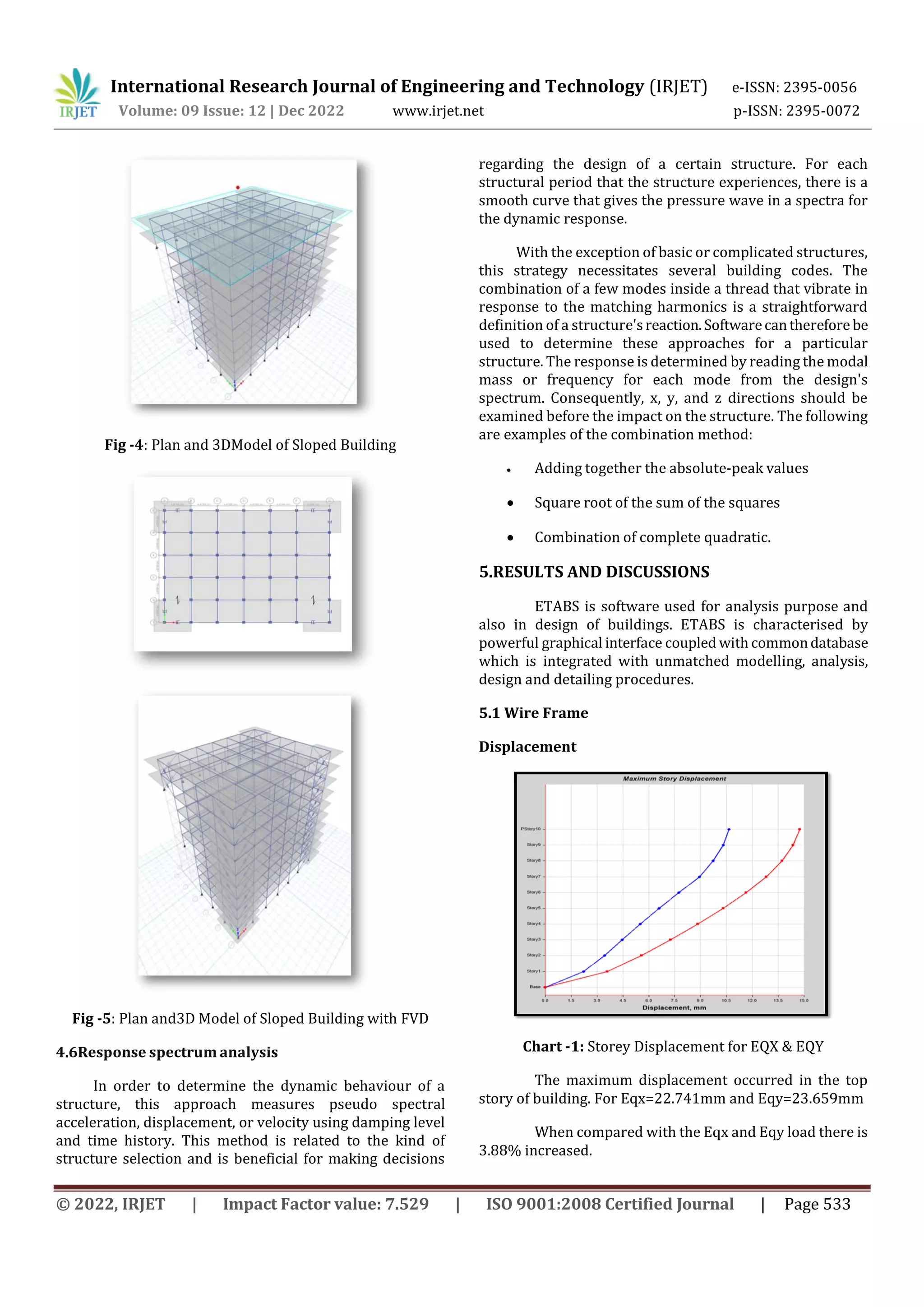 SEISMIC EVALUATION OF MULTISTORIED BUILDING WITH FLOATING COLUMNS USING ETABS | PDF