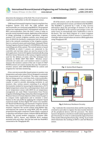 Smart System for Crop Irrigation | PDF | Agriculture | Industries