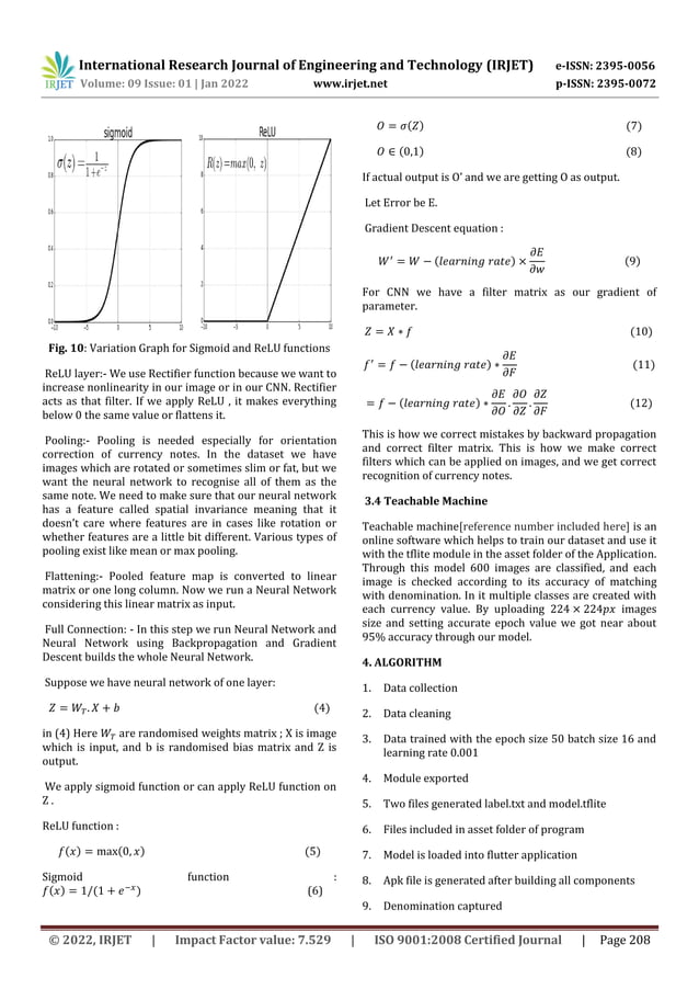 Currency Recognition using Machine Learning | PDF