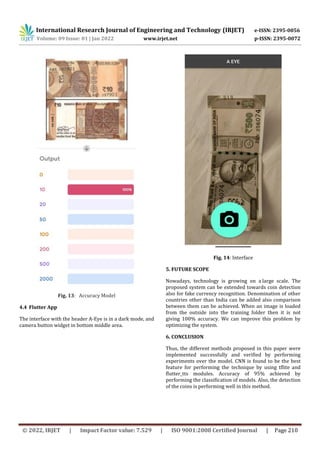 Currency Recognition using Machine Learning | PDF