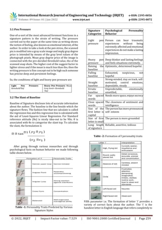 Detection of Behavior Using Machine Learning | PDF