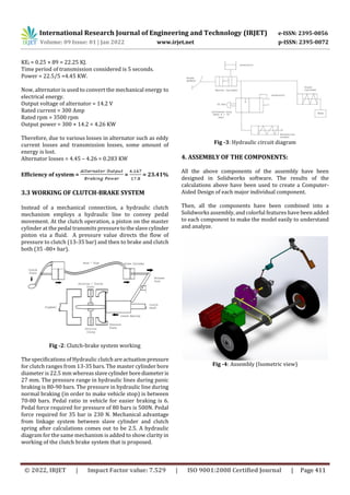 Design and Analysis of Flywheel based Kinetic Energy Recovery System | PDF