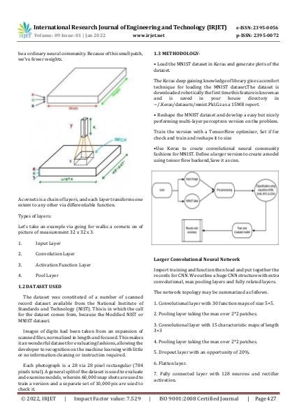 Handwritten Digital Recognition Using Machine Learning | PDF