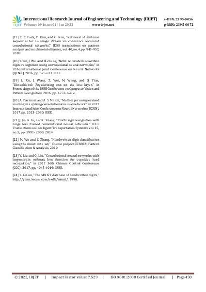 Handwritten Digital Recognition Using Machine Learning | PDF