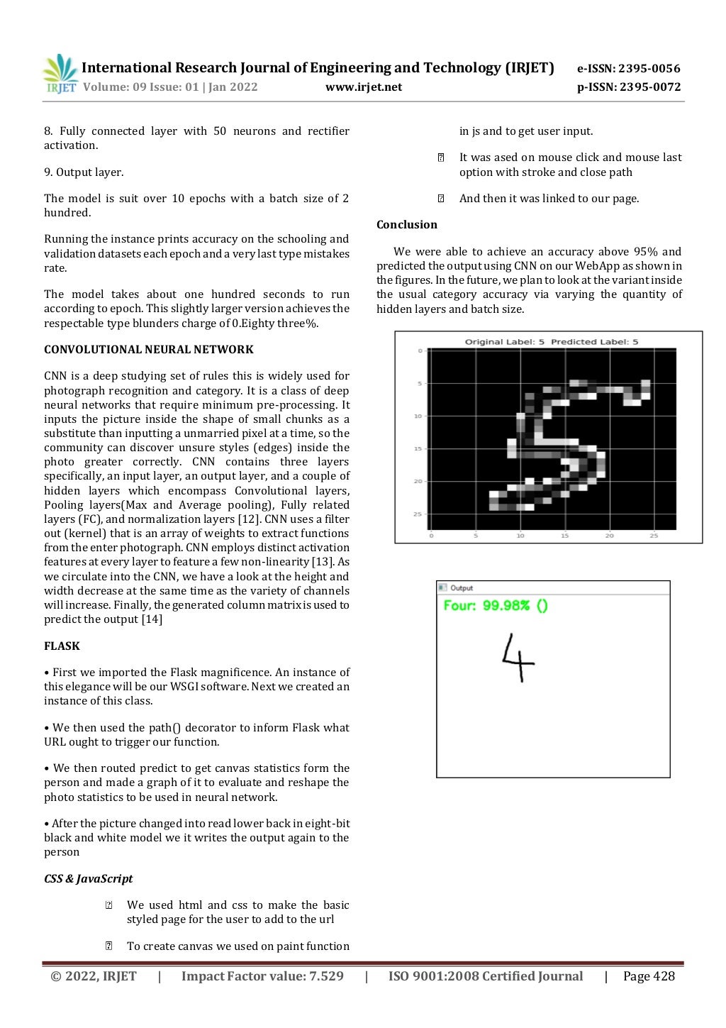 Handwritten Digital Recognition Using Machine Learning | PDF