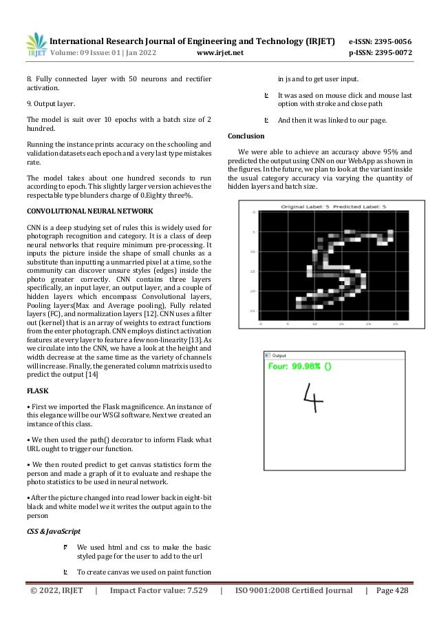 Handwritten Digital Recognition Using Machine Learning | PDF