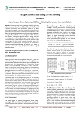 Image Classification using Deep Learning | PDF