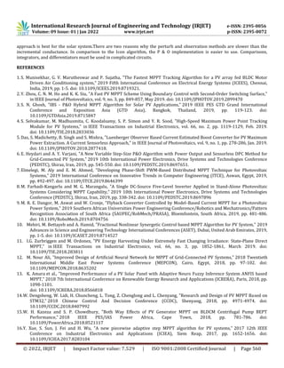 Optimization of PV Cell through MPPT Algorithm | PDF