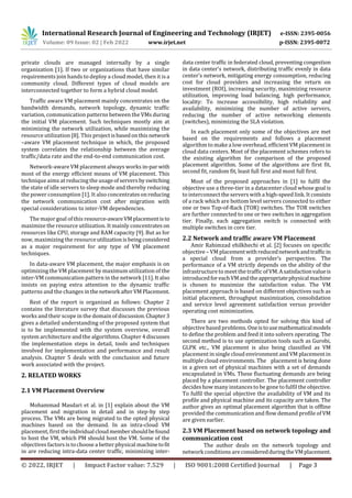 Affinity based virtual machine migration (AVM) approach for effective placement in cloud ...