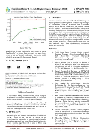 Devanagari Character Recognition using Image Processing & Machine Learning | PDF | Desktop ...